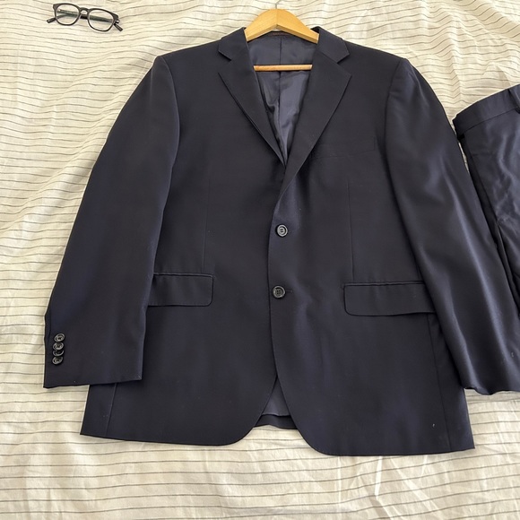 Byron British Style | Suits & Blazers | Byron Custom Suit 44r Navy ...